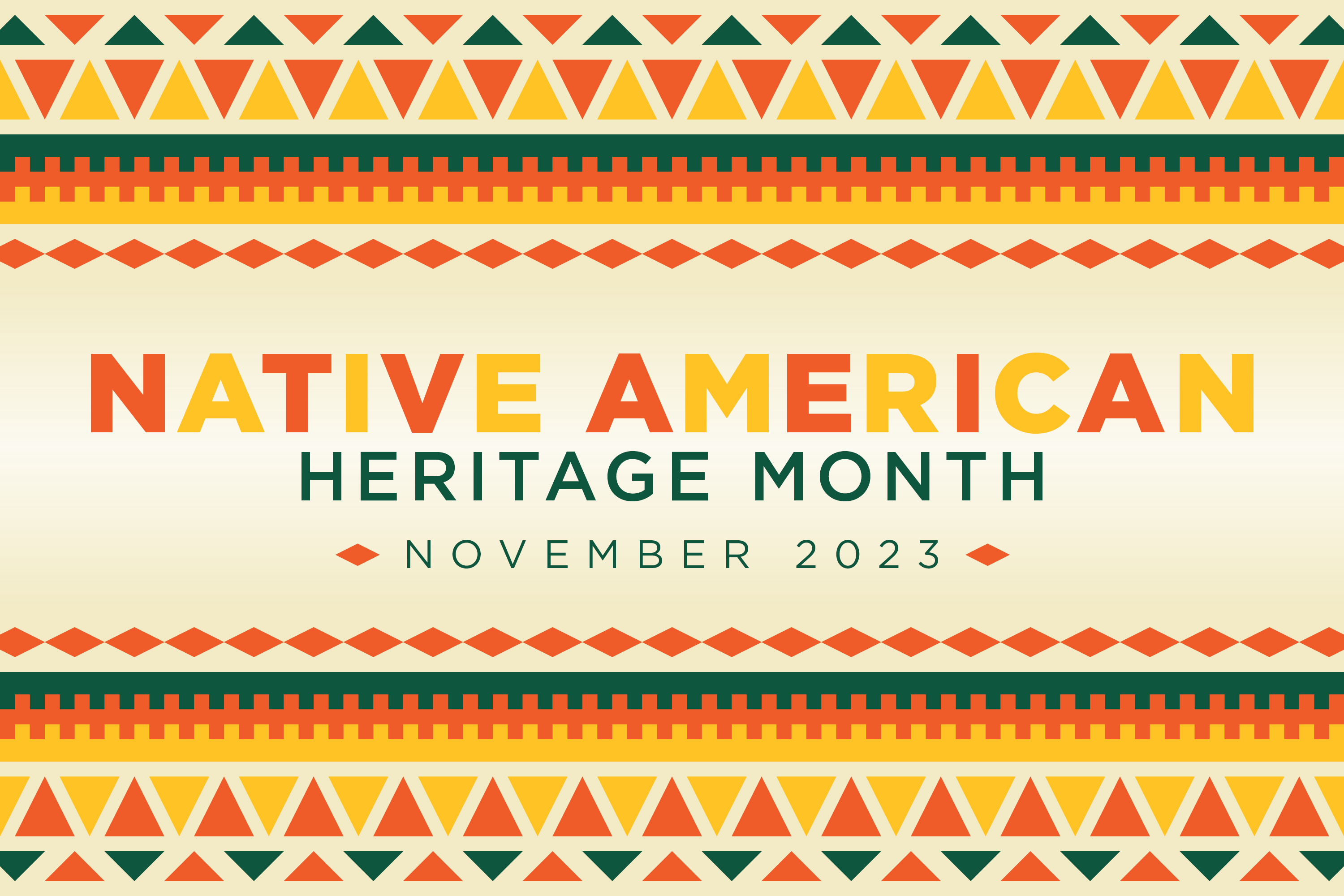 Native American Heritage Month events scheduled